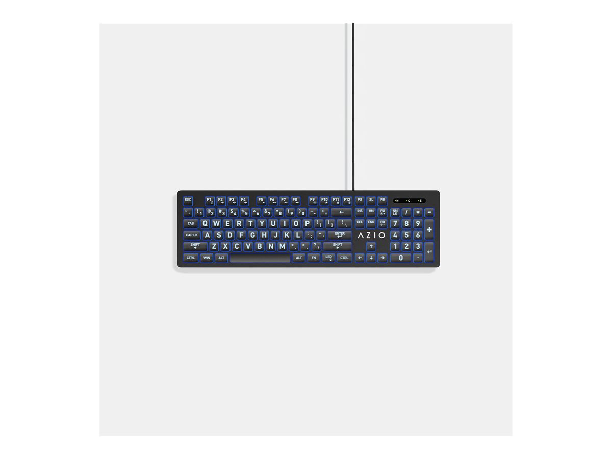 AZIO Vision KB512 - Keyboard | Overview, Specs, Details | SHI