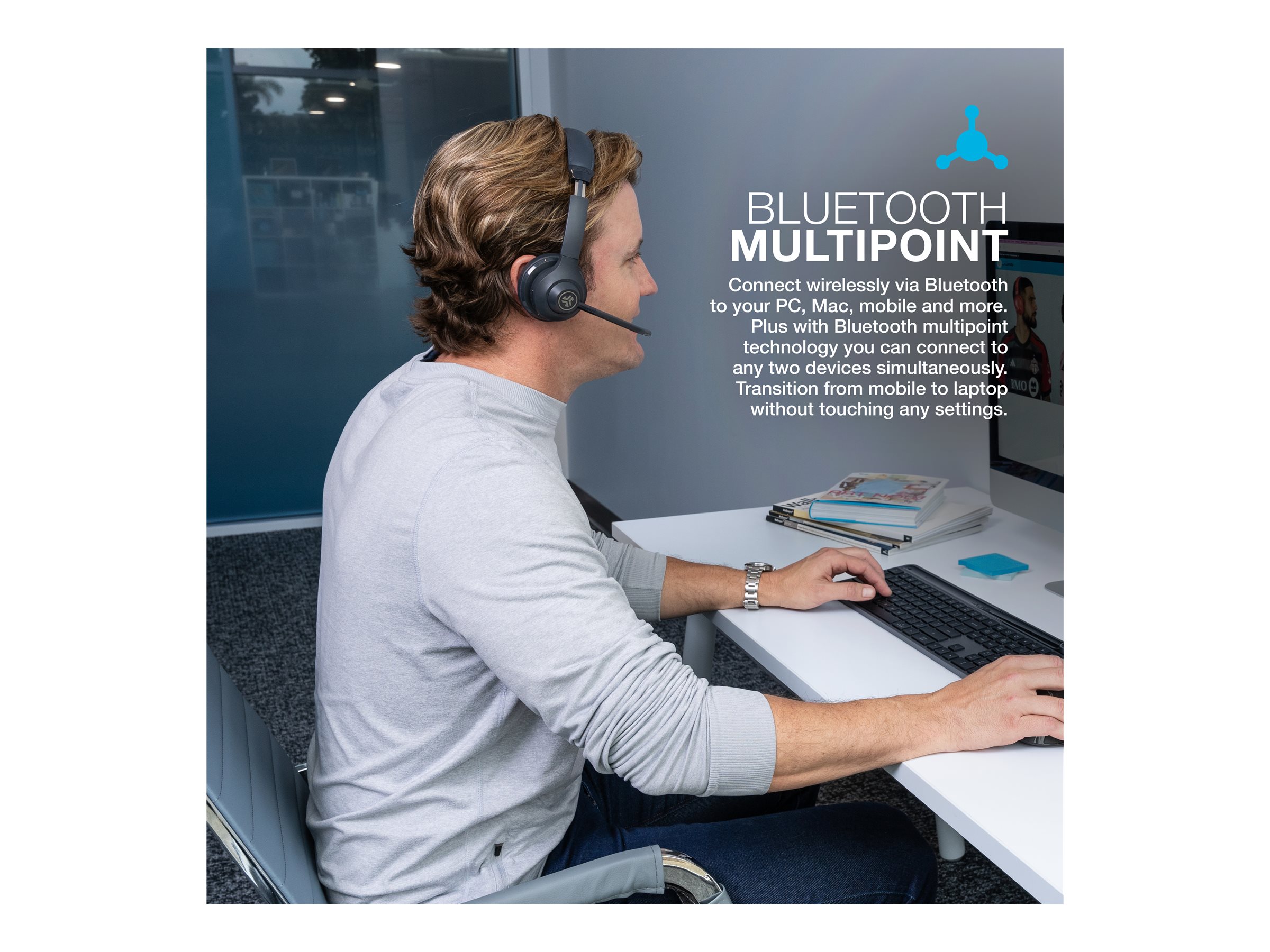 JLab Go Work Gen 2 - Headset | Overview, Specs, Details | SHI