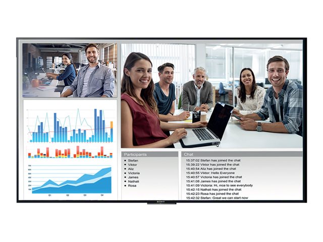 Sony Bravia Professional Displays FW-55XE8001 55" LED-backlit LCD ...