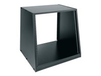 Middle Atlantic Slim 2 Series 10RU Sloped Desktop 4-Post Rack - Wood ...