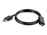 C2G 3ft DisplayPort to HDMI Cable - DP to HDMI Adapter Cable ...