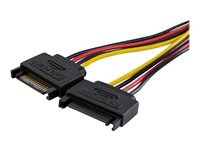 StarTech.com Dual SATA to LP4 Power Doubler Cable Adapter – SATA/4-Pin ...