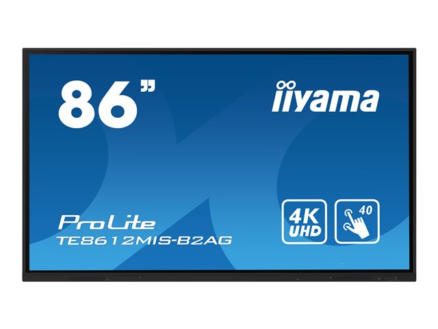 iiyama ProLite TE8612MIS-B2AG 86" Class (85.6" viewable) LCD flat panel ...