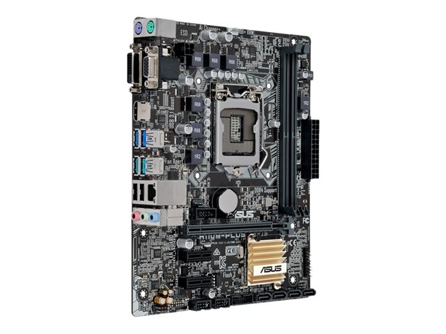 ASUS H110M-PLUS - motherboard - micro ATX - LGA1151 Socket - H110 ...