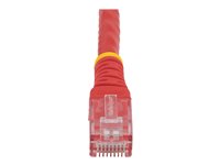 StarTech.com 50ft CAT6 Ethernet Cable - Red CAT 6 Gigabit Wire 100W PoE ...