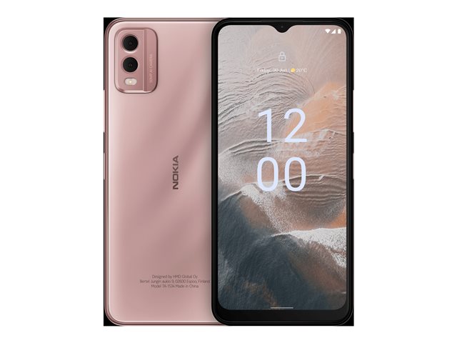 SP01Z01Z3336Y - Nokia C32 - beach pink - 4G smartphone - 64 GB - GSM ...