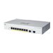 Cisco Business 220 Series CBS220-8T-E-2G - switch - 10 ports - smart ...