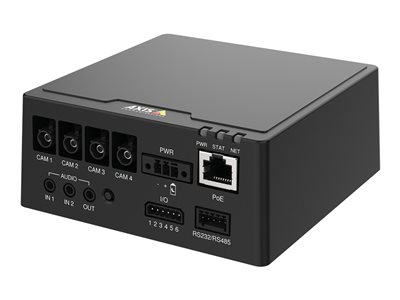 Axis F9114 - Main Unit with Audio and I/O - 1080p - 4-Channel - Aluminum