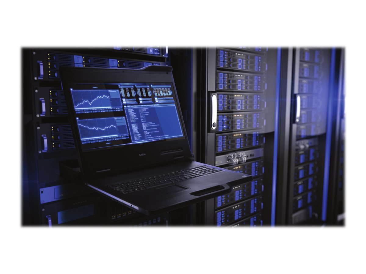 Belkin Widescreen Rack Console | www.shi.com