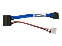 HP - SATA cable - Slimline SATA to 4 pin mini-power connector, SATA ...