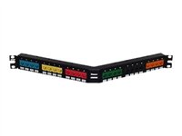 Panduit MINI-COM Flush Mount Modular - patch panel - 1U - 19"