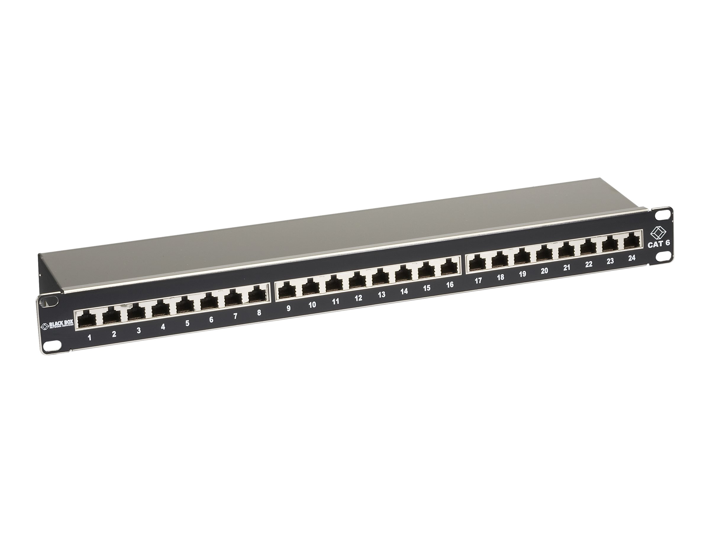 Black Box CAT6 Shielded Patch Panel | www.shidirect.com