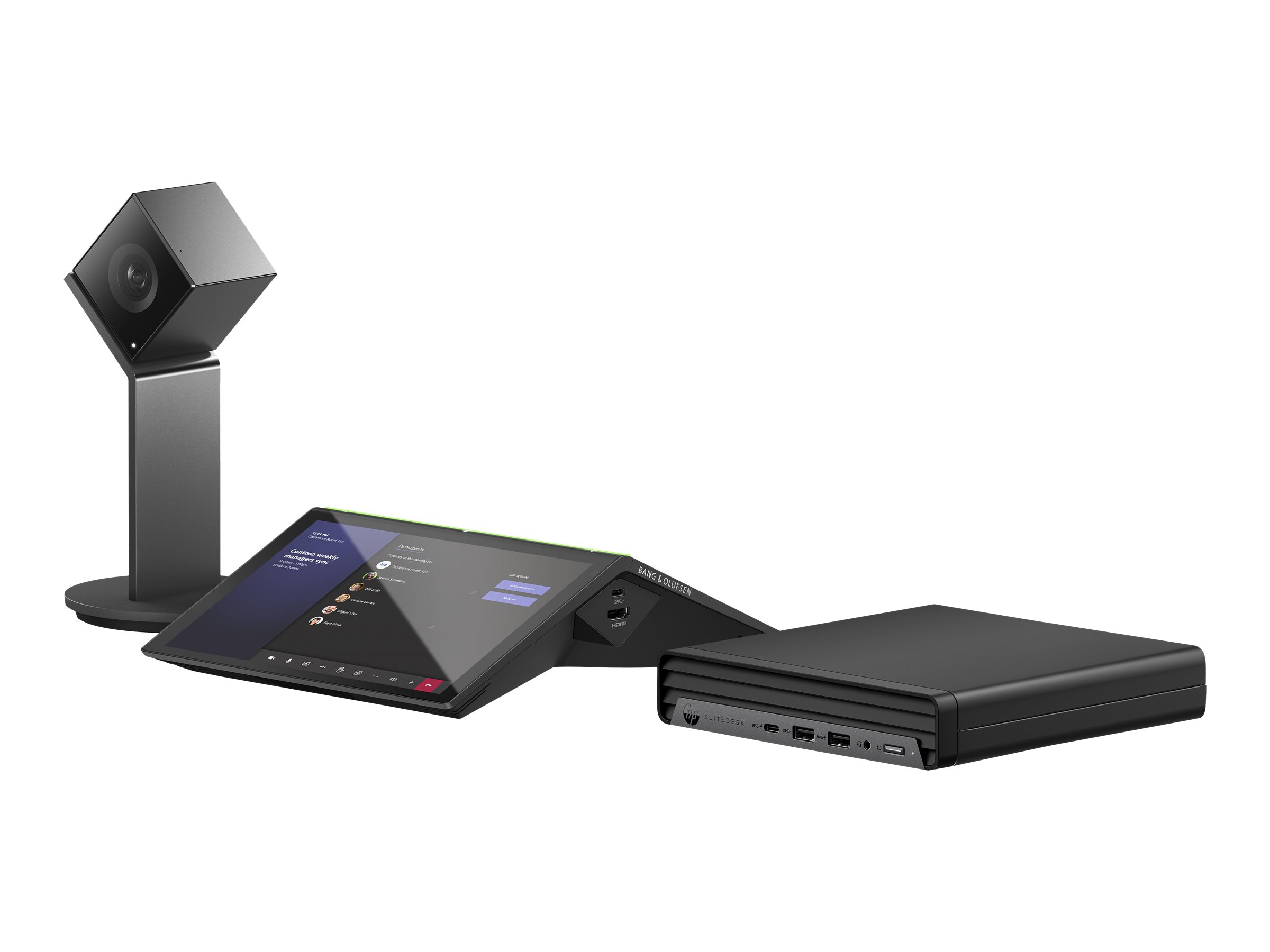 HP Presence Small Space Solution Plus AI Camera with Microsoft Teams ...