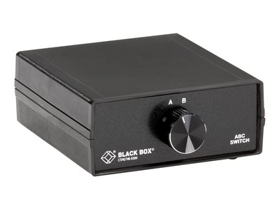 Black Box DB9 Switch ABC - switch - 2 ports