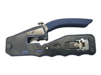 Tripp Lite Crimping Tool with Cable Stripper for Pass-Through RJ45 ...