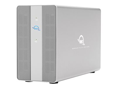 OWC Mercury Elite Pro Dual with 3-Port Hub - hard drive array