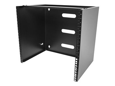 StarTech.com 10U Wall Mount Rack, 14in Deep, 19inch Network Rack for ...