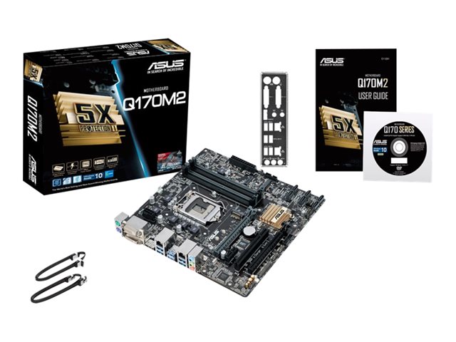 ASUS Q170M2 - motherboard - micro ATX - LGA1151 Socket - Q170 - Q170M2 ...