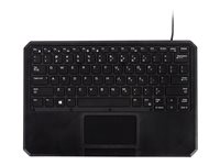 iKey IK-82-SA - keyboard - with touchpad - QWERTY