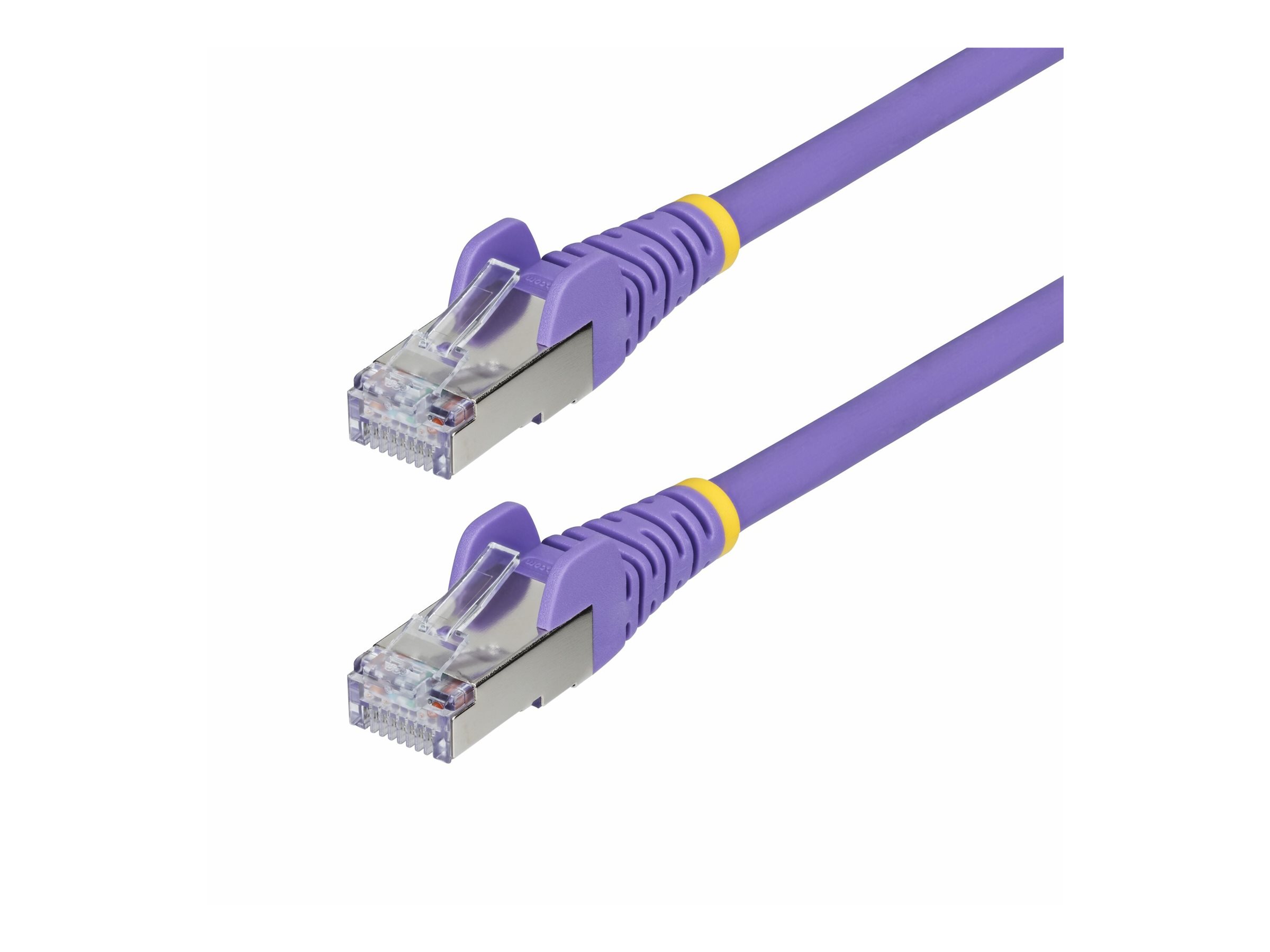 StarTech.com 6ft Purple CAT6a Ethernet Cable, Snagless, S/FTP, 10G ...