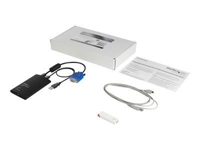 StarTech.com USB Crash Cart Adapter - File Transfer & Video - Portable ...