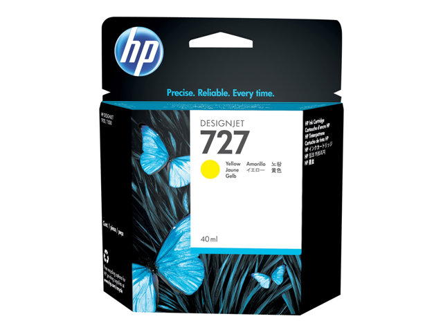 HP 727 - yellow - original - ink cartridge - B3P15A - Currys Business