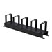 Tripp Lite Horizontal Cable Manager - Metal Rings, Black, 2U - cable ...