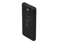 ChargeTech 10K USB Battery Pack wireless power bank - USB, USB-C - 18 Watt