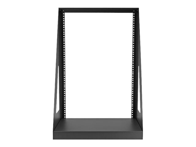 StarTech.com 16U Open Frame Network Rack - 19" 2 Post Free Standing ...
