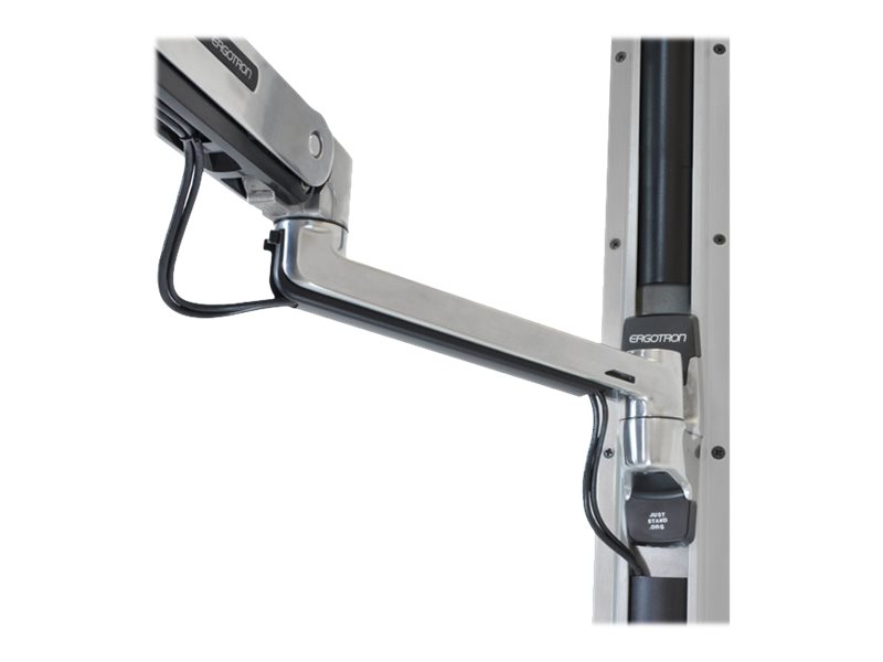 Ergotron LX Wall Mount System with Small CPU Holder - kit de montage ...