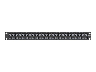 Siemon Z-MAX patch panel - 1U - 19"