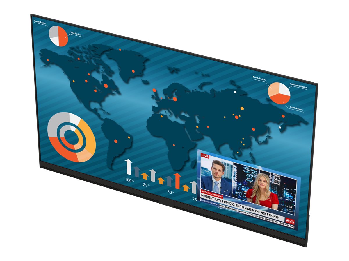 Planar URL136-T - 136" Diagonal Class UltraRes L Series LED-backlit LCD ...