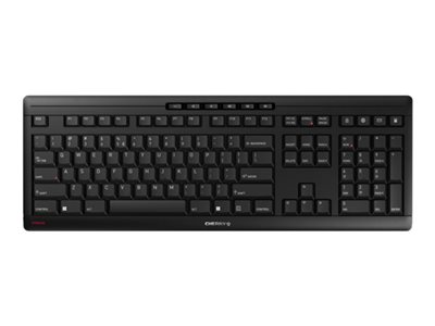 CHERRY STREAM KEYBOARD WIRELESS - keyboard - QWERTY - US - black