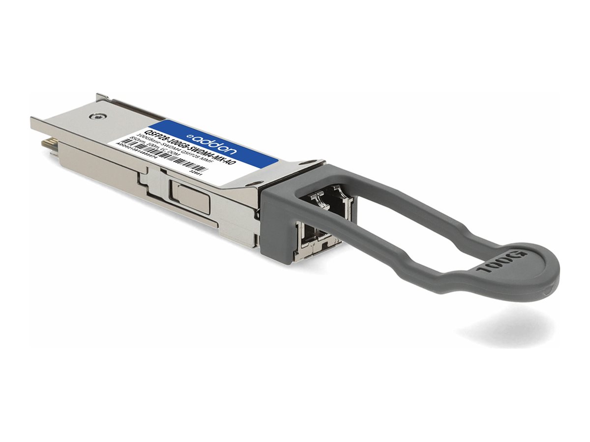 AddOn - QSFP28 transceiver module | Overview, Specs, Details | SHI