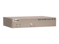 Gefen DVI KVM Over IP Sender Package - video/audio/infrared/USB/serial ...