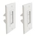 Sanus In-Wall Cable Management Kit - 2 Brush Wall Plates - White