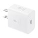 Samsung - Power Adapter - 25 Watts Power Delivery - White