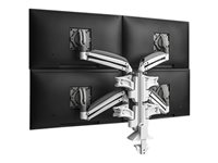Chief KX Low-Profile Quad Monitor Arm Desk Mount - For 10-32 inch ...