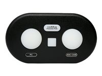 Extron MediaLink MLC Plus 100 wall module remote control - black, white