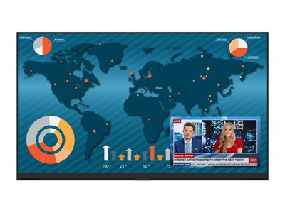 Planar URL136-MFT UltraRes L Series - 136" LED-backlit LCD display ...