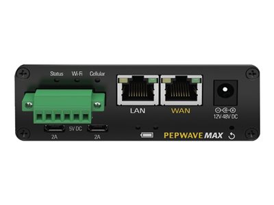 Pepwave MAX Transit Duo - tradløs ruter - WWAN - Wi-Fi 5 - DIN ...
