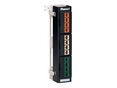 Panduit NetKey Modular Faceplate Patch Panel - patch panel - 19"