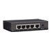 Intellinet 5-Port Gigabit Ethernet Switch, Metal, Box - switch - 5 ports