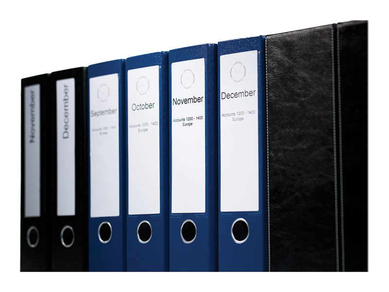 DYMO LabelWriter LAF Labels Large - étiquettes pour classeurs à levier ...