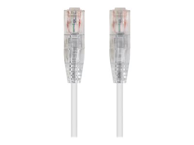 Monoprice SlimRun patch cable - 2 ft - white