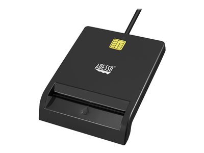 Adesso SCR-100 - SMART card reader - USB - TAA Compliant