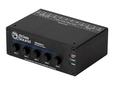 Atlas Sound TSD-MIX41 analog mixer - 4-channel