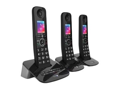 BT Premium Phone Trio - cordless phone - answering system with caller ...