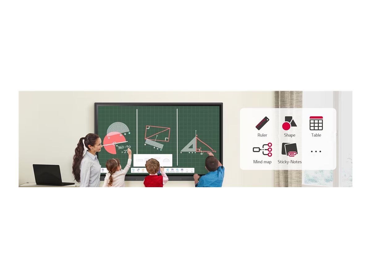 Buy LG CreateBoard 86TR3DK-B TR3DK Series, 86" LED-backlit LCD display ...
