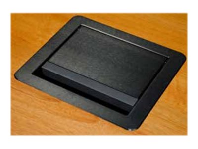 Wiremold InteGreat Series AV Table Box with USB - Black